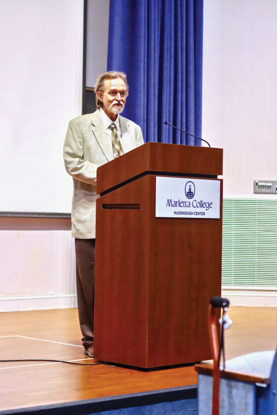 Marietta College hosts lecture on Start Westward Memorial creator ...